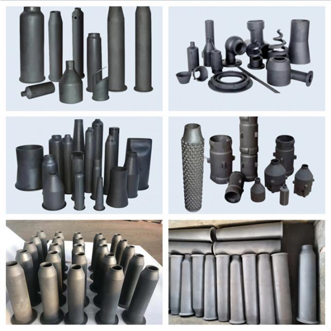 Reaction Bonded Silicon Carbide RBSIC SISIC Burner Nozzle Tubes For ...
